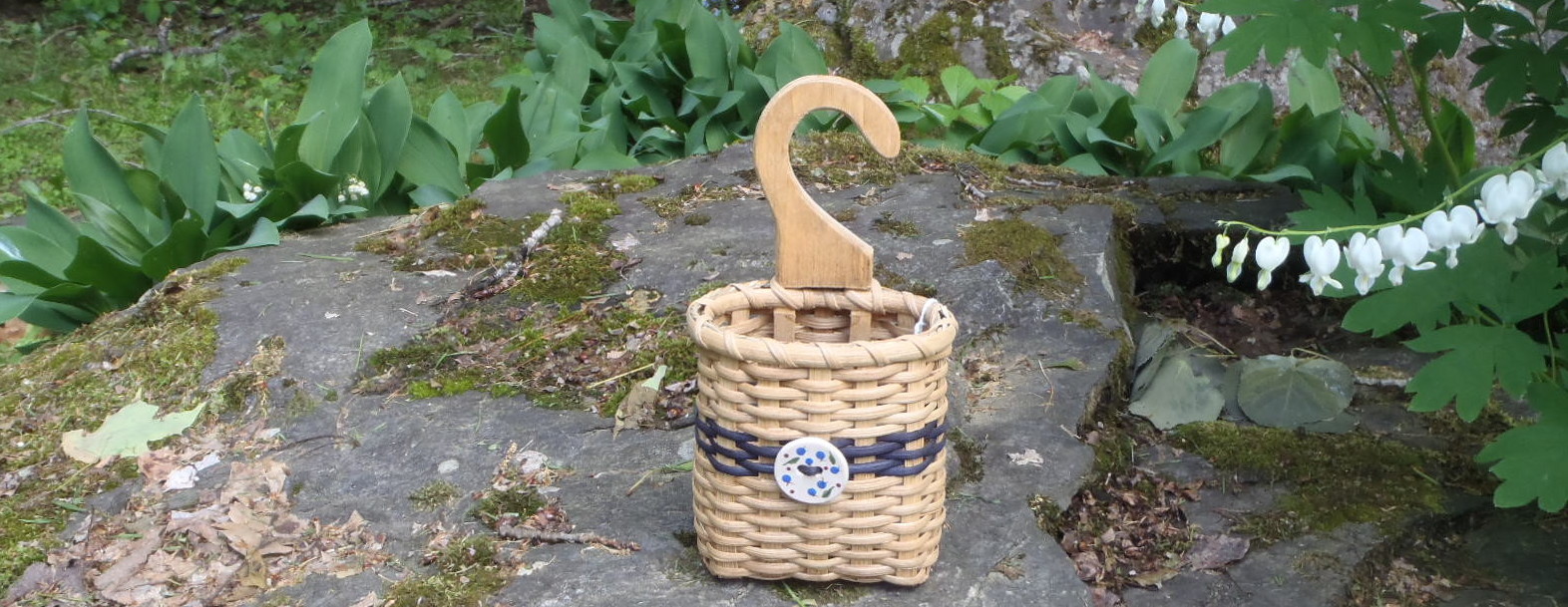 Blueberry Door Knob Basket